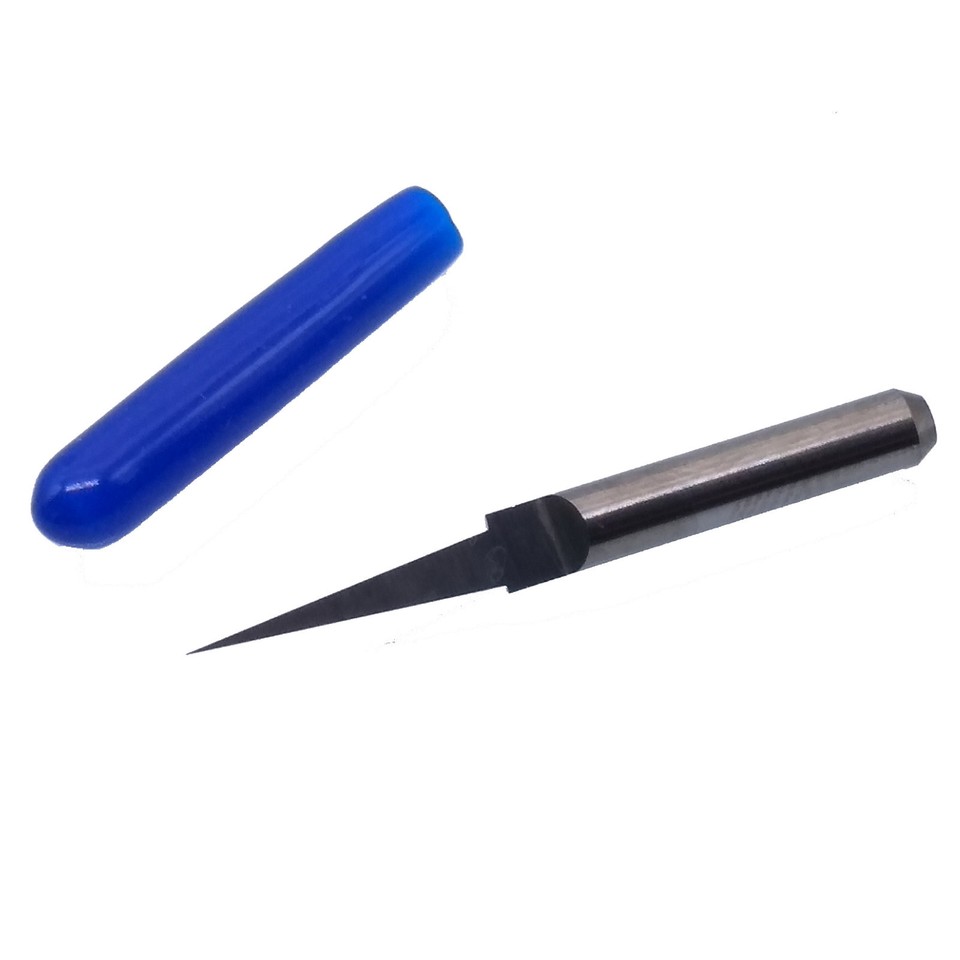 US Stock 10pcs Carbide PCB Engraving Bits CNC Router Tool 10 degrees 0 ...