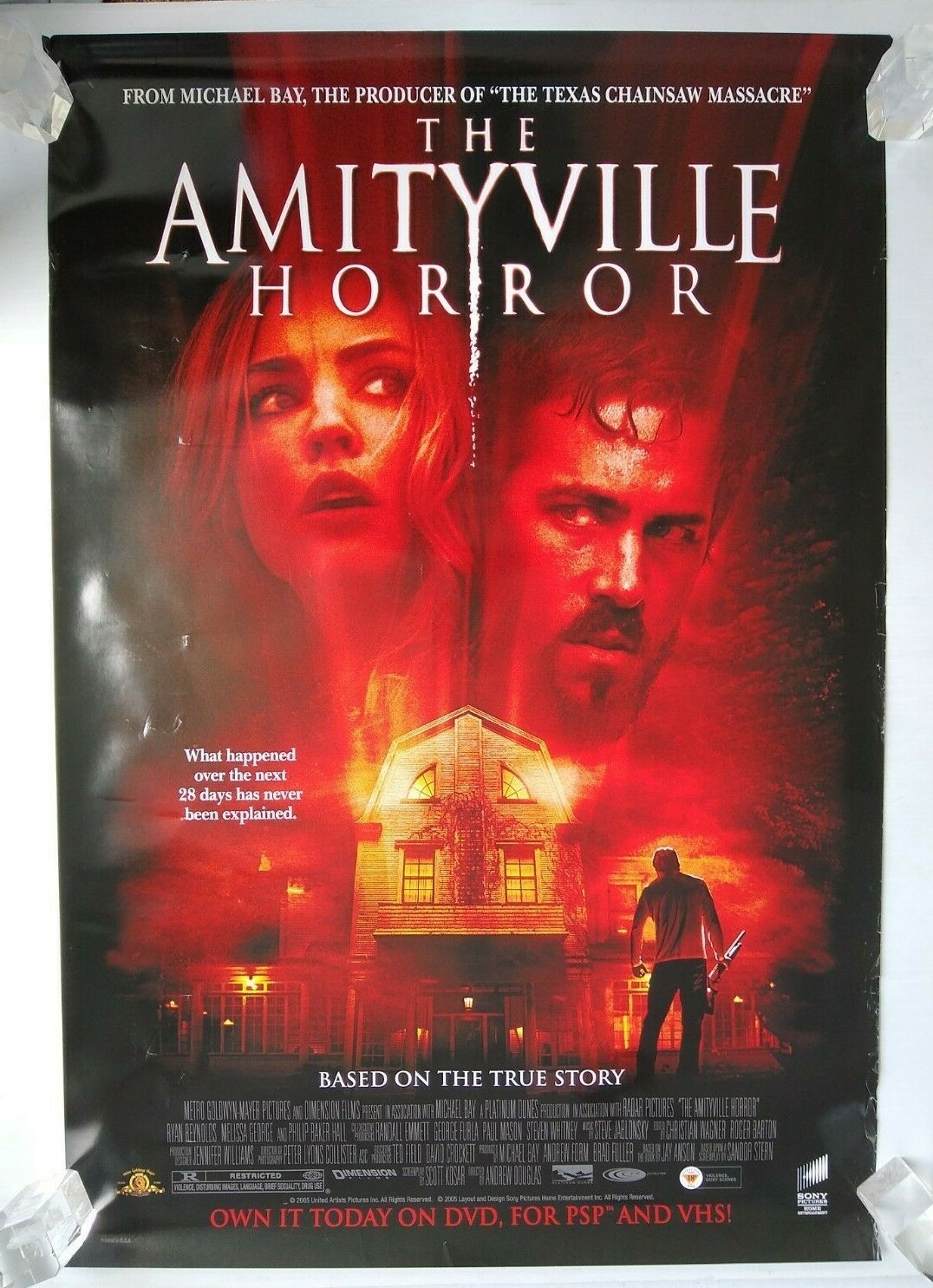 The Amityville Horror Movie Poster 2005 27x40 | eBay