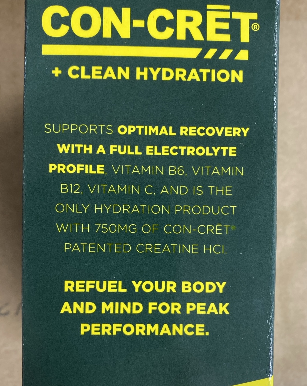 Con-Cret Clean Hydration Drink Packets, Sugar-Free, Lemon Lime, 14pk ...