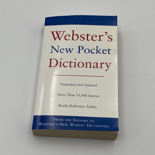 Webster's New World Pocket Dictionary by Michael E. Agnes (2005, Trade ...