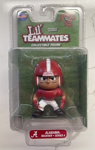 Rare Lil Teammates Series 4 Alabama Crimson Tide Receiver Vinyl Figure ...