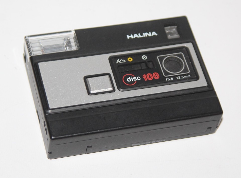 Halina Disc 108 - Vintage Disc Camera - Untested | eBay
