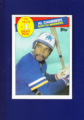 Al Chambers 1979 #1 Draft Pick 1985 TOPPS Baseball #277 (NM) Seattle ...