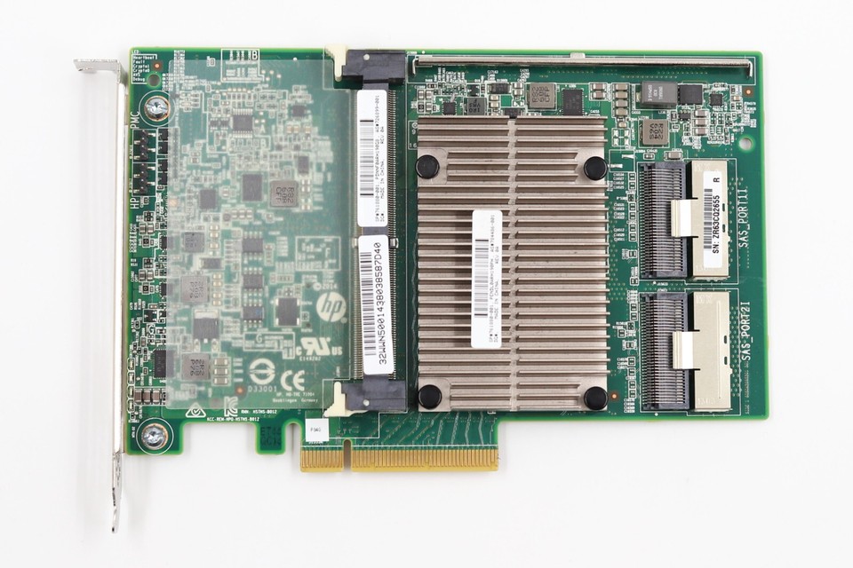 HP P840 Dual-Port 12GbE SCSI PCIe SAS Smart Array Controller P/N ...