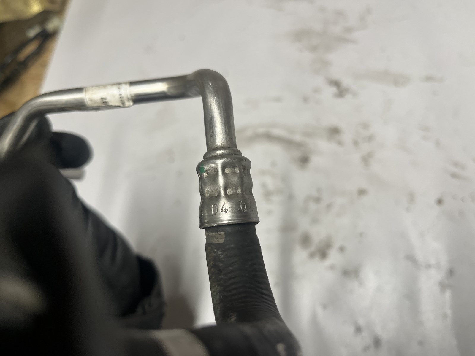 7643226 BMW B46 B48 Return Flow Cooling Pipe Hose Turbocharger F30 G20 ...