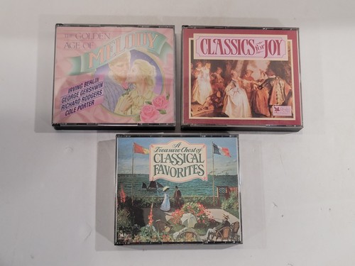3 Reader's Digest CD Box Sets - Classics For Joy, Classical Favs ...