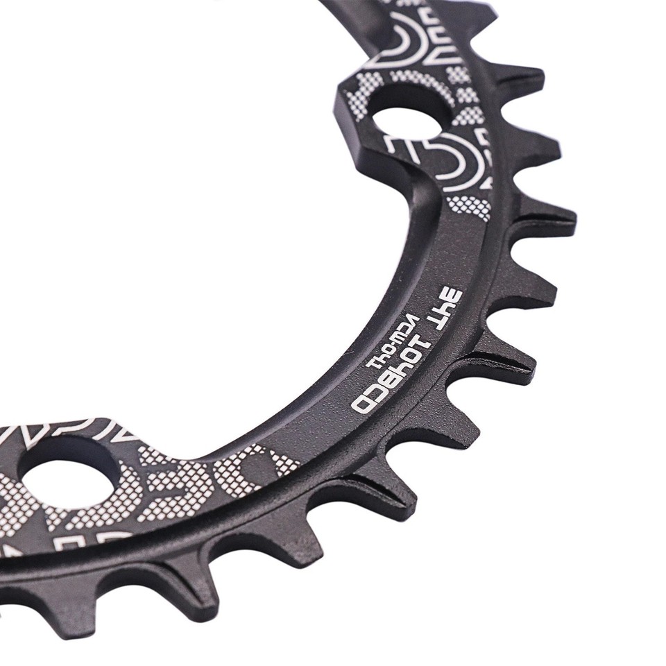 34T BCD104mm MTB Bike Chaining Ring Narrow Wide Round Oval Chain Ring ...