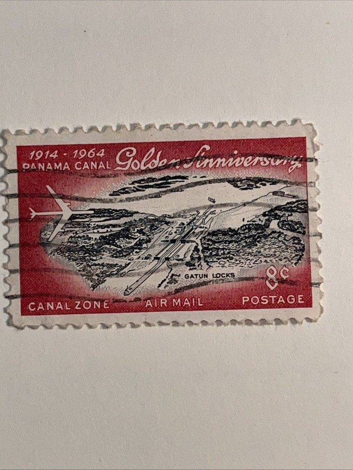 Small lot 7 Canal Zone Stamps 2c 4c 6c 7c 8c 10c Used | eBay