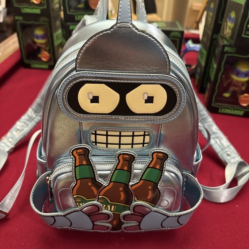 WonderCon Loungefly Limited Edition 1,800 Futurama Bender Cosplay Mini ...
