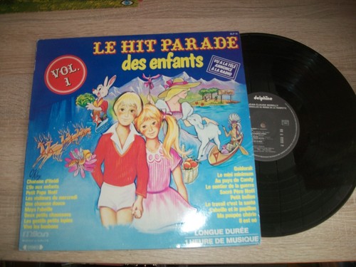 vinyle 33 tours, le hit parade des enfants (vol 1), goldorak, heidi ...