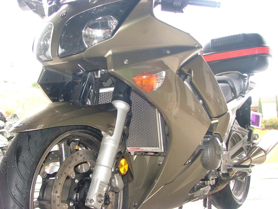 Yamaha FJR1300 2006-2019 Radiator Guard RAD GUARD - Black | eBay