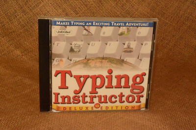 Vintage 1995 1997 Typing Instructor Deluxe Edition Software CD ...