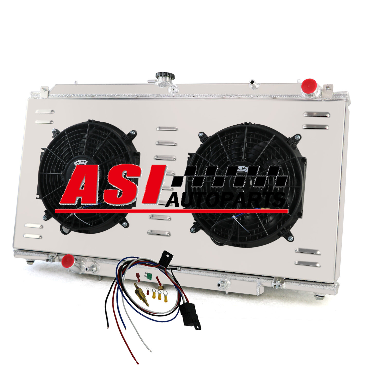 Aluminum Radiator Shroud Fan For Gu Patrol Y61 2.8L 3.0L 4.2L ZD30 ...