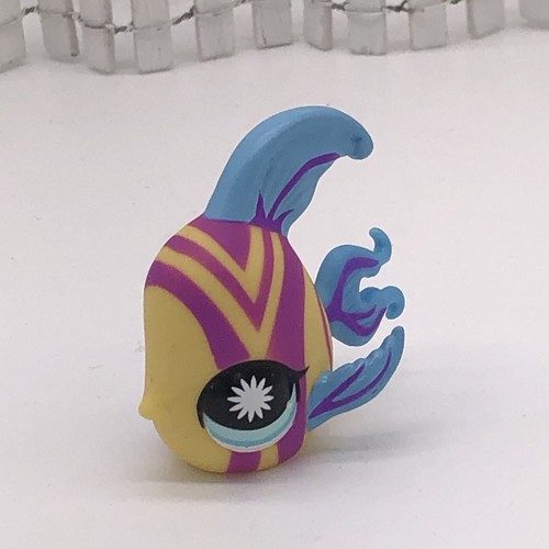 Littlest Pet Shop LPS #863 Angel Clown Fish Yellow Pink Blue | eBay