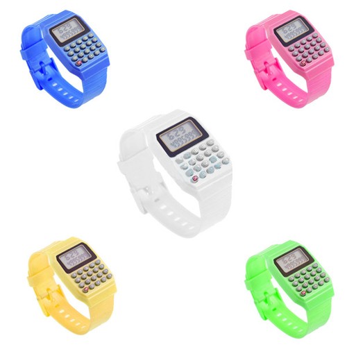 Vintage Style Retro Watch Calculator With Years '80 Digital Neon Qg ...