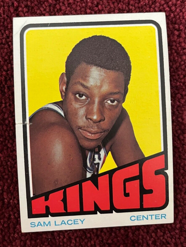 SAM LACEY 1972-73 TOPPS BASKETBALL CARD #63 Cincinnati Royals,Kings,New ...
