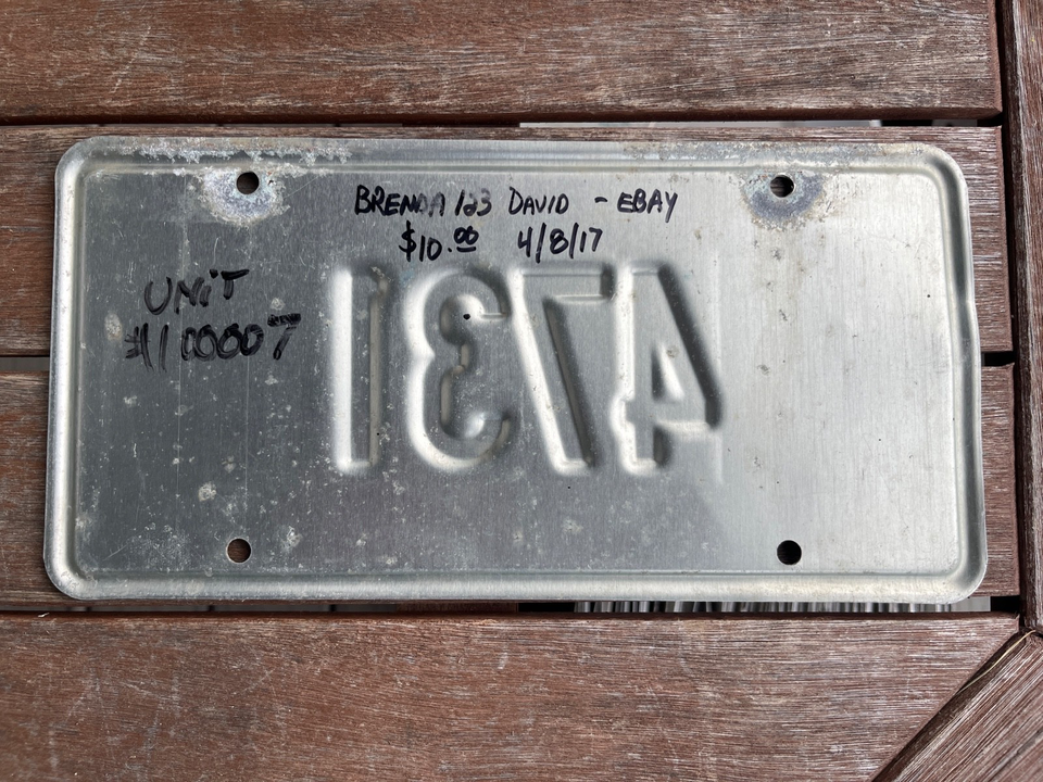 2004 Connecticut Construction License Plate 4731 | eBay