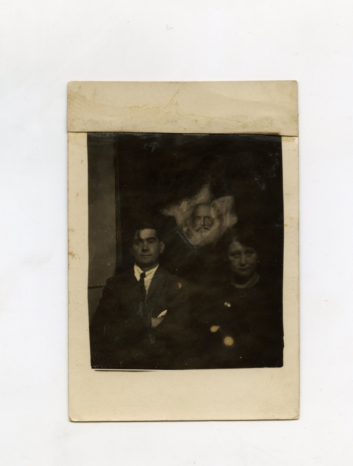 William Hope RPPC Spirit Photo Ghost Seance Spiritualism not Mumler ...