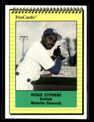 Reggie Stephens 1991 Waterloo Diamonds Team Set | eBay