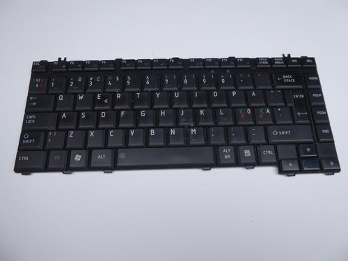 Toshiba Satellite L300 Series Original Nordic Keyboard Layout ...