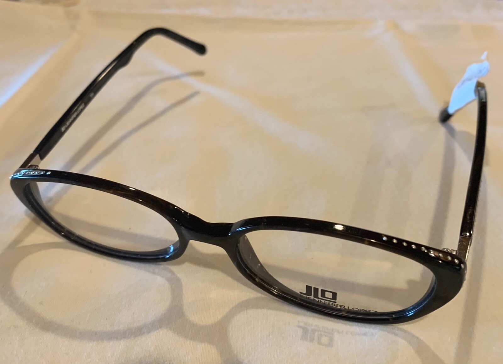 New JENNIFER LOPEZ JLO JL206 Black Plastic Eyeglasses Frame With ...