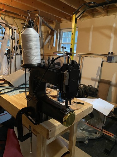 Cowboy Outlaw Leather Sewing Machine | eBay