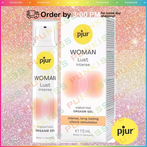 Pjur Woman Lust Intense Vibrating Orgasm Gel💋Sex Lube Stimulating Lubricant | eBay