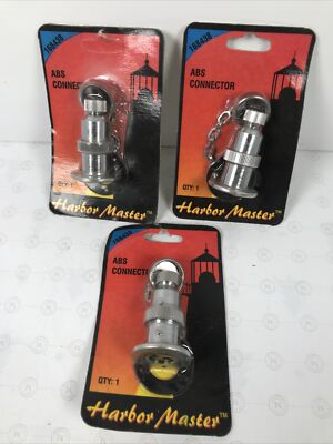 3 Harbor Master 168438 ABS Connector Boating Accessories Marine Grade ...