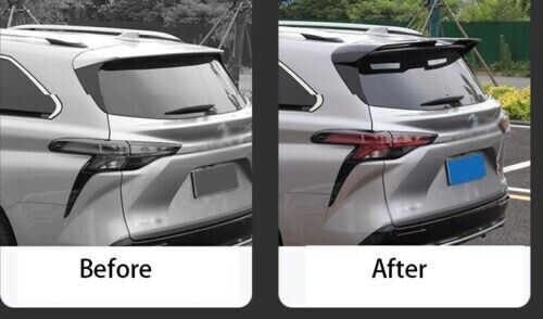 Black Rear Spoiler Tail Trunk Lip Wing Bar Fits For Sienna 2021-2024 | eBay