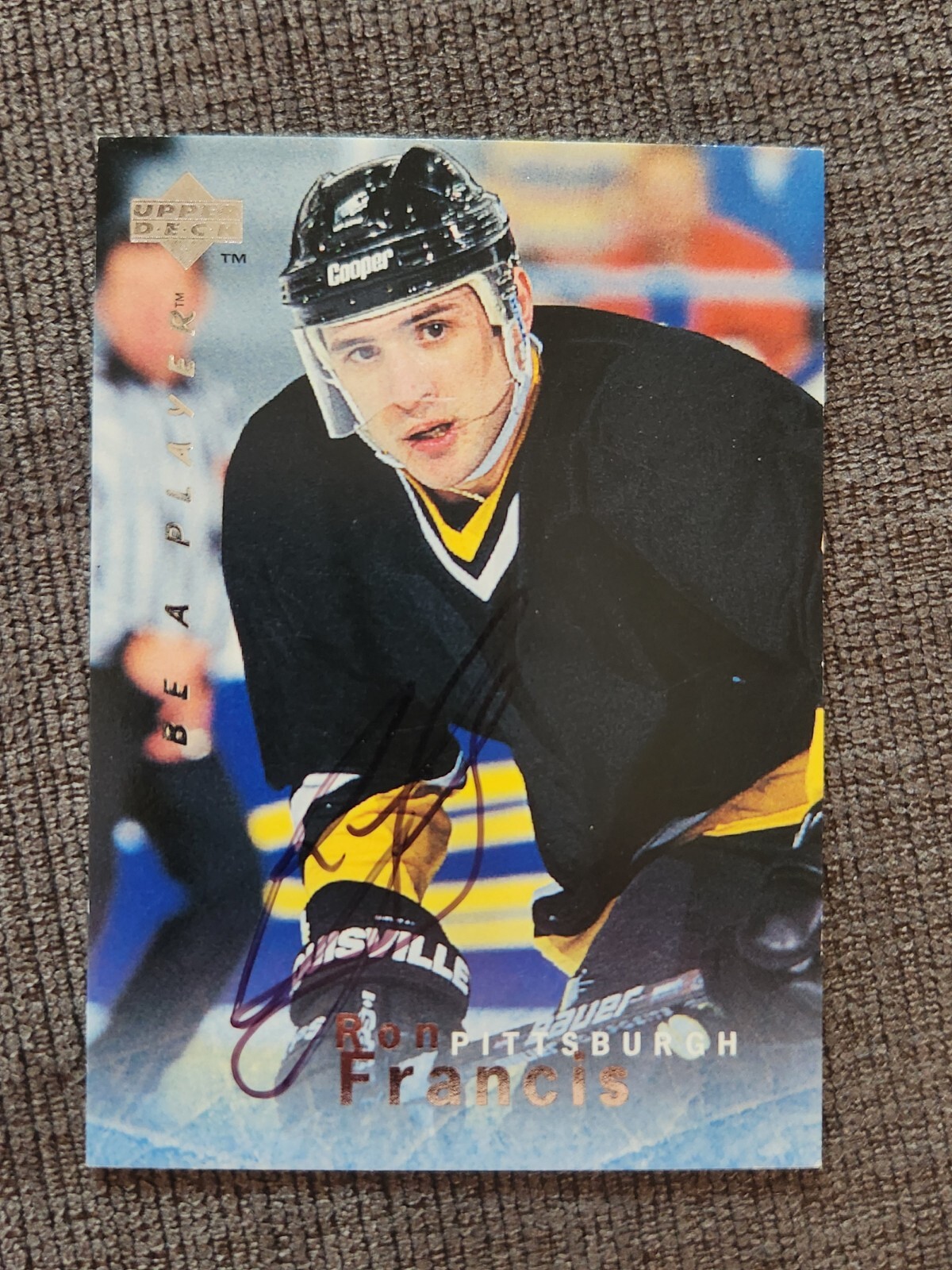 Ron Francis 1995 Upper Deck Be a Player #S8 Autographs Price Guide ...