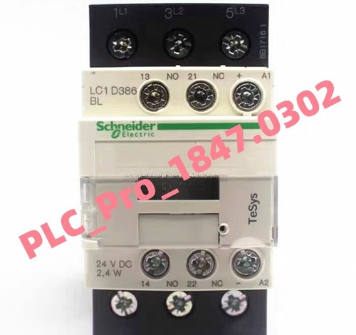 1PCS New Original Schneider LC1D386BL Contactor 38A 24VDC .A0 Fast ...