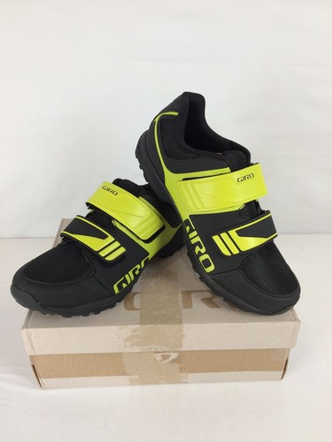 Open Box Giro Berm Men's Mountain Bike Shoes, Black/Citron Green Cover ...