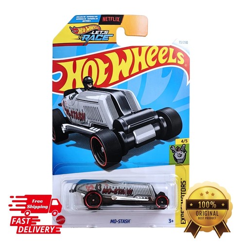 NEW Hot Wheels Experimotors 2024 4/5 HW Silver Mo-Stash 73/250 Free ...