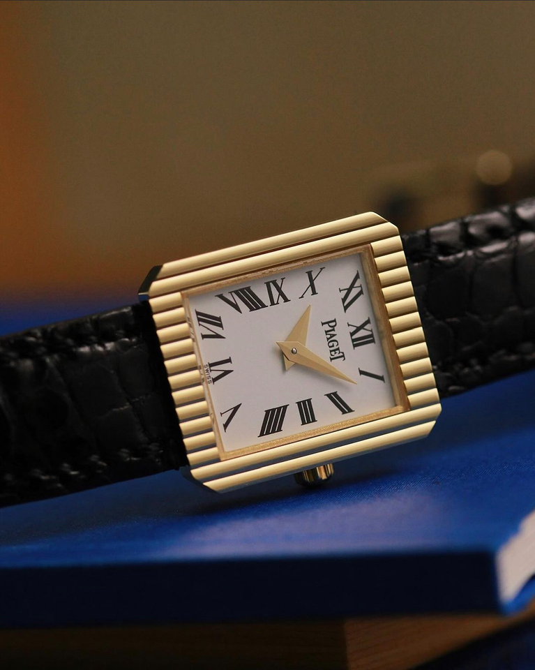 Piaget Protocole "Tank" 18K Yellow Gold Quartz Watch | eBay