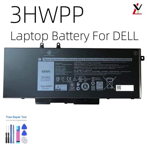 3HWPP Battery for DELL Latitude 14 5410 5510 5501 5511 5401 Precision ...