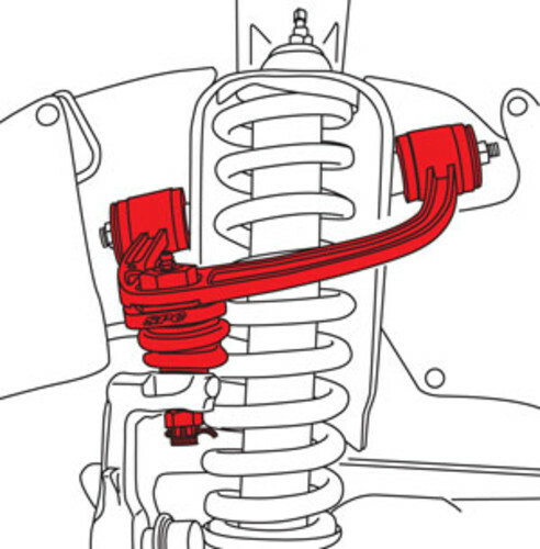 2005-2015 Toyota 4Runner Tacoma SPC Performance 25470 Front Upper ...