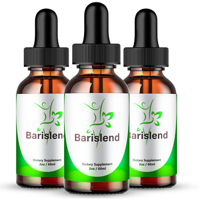 (3 Pack) Barislend Weight Loss Drops for Burning Excess Fat & Boosting ...