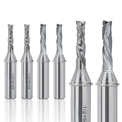 Cut Spiral Router Bit for TCT 1/2 Schank Carbide End Mill Router Bit ...