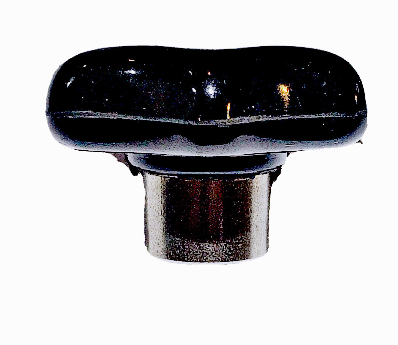 7 Point Black Star Knob Grip Handle 40mm Diameter Stainless 5/16 ...