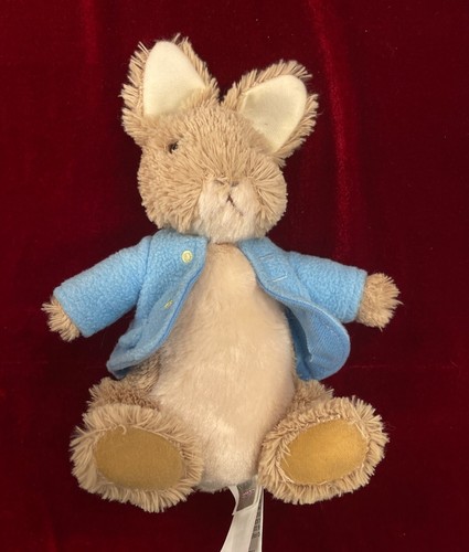 Gund Peter Rabbit Small 8" Stuffed Plush with Vest Beatrix Potter 2018 ...