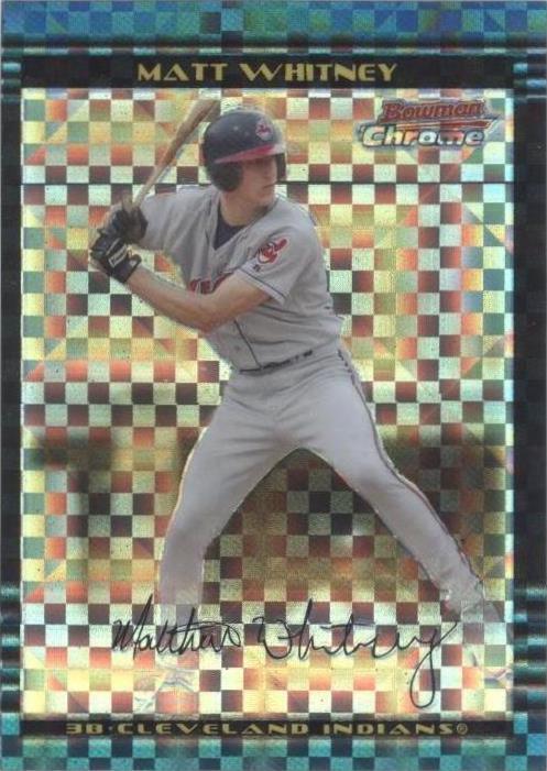 2002 Bowman Chrome Draft Picks & Prospects - Matt Whitney #BDP33 X ...