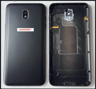 Back Door Rear Battery Cover + Camera Lens Frame Part for Samsung ...