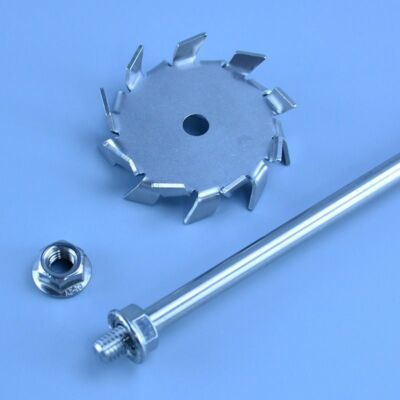 Plate Dispersing Propeller Stirring Blade Laboratory 304 Stainless ...