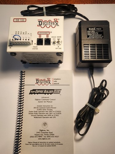 Digitrax DB 150 Command Station/Booster AND PS515 Power Supply | eBay