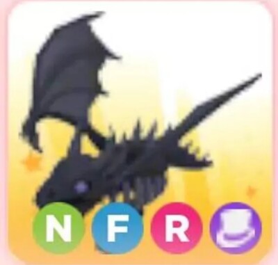 Adopt Your Pet From Me- Neon Fly Ride Shadow Dragon (NFR) Very Quick ...