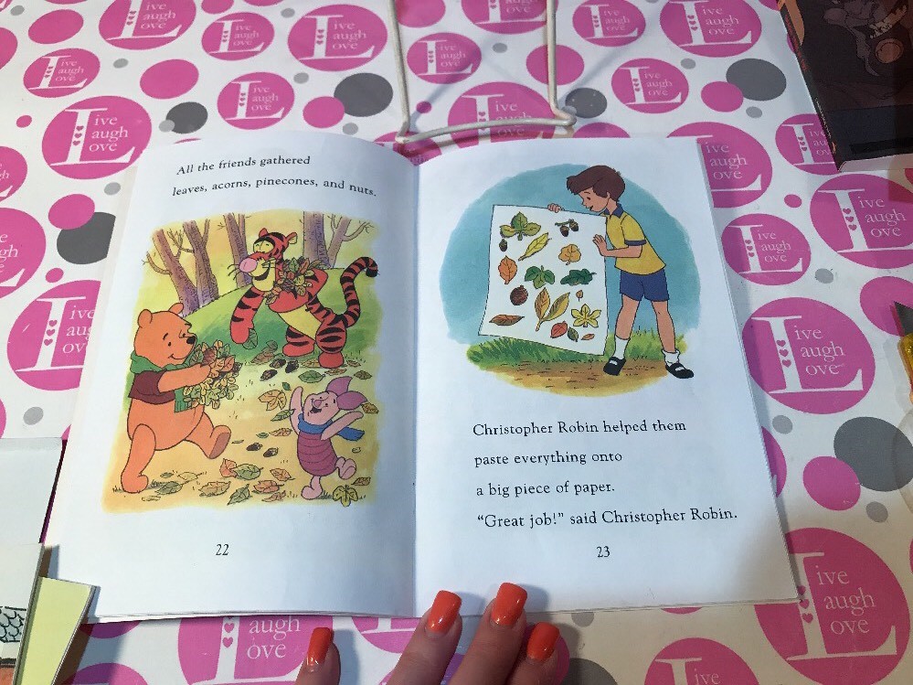 POOH'S LEAF PILE (A Winnie the Pooh First Reader) by Isabel Gaines ...
