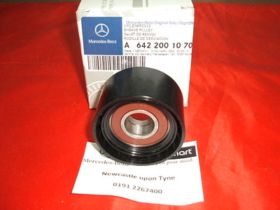 NEW Genuine Mercedes-Benz OM642 Top Engine Crankcase Pulley A6422001070 ...