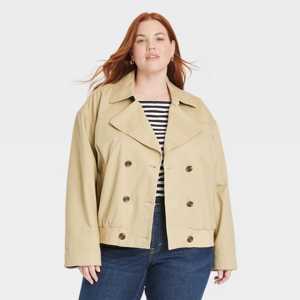 Women's Long Sleeve Trench Coat - Universal Thread | eBay