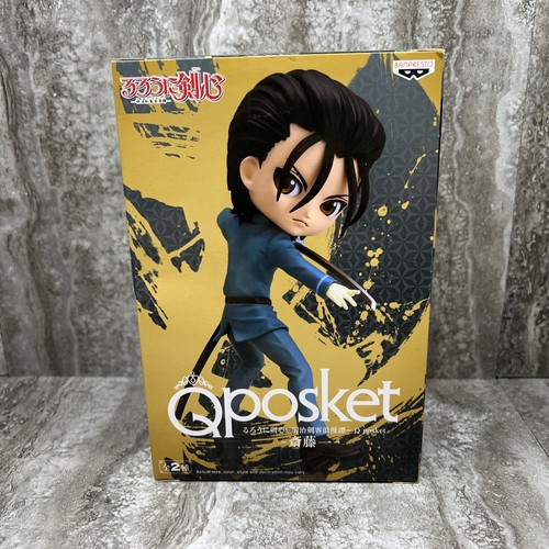 Q Posket Saito Hajime Ver B Bandai Figure - New- Slight Box Damage | eBay