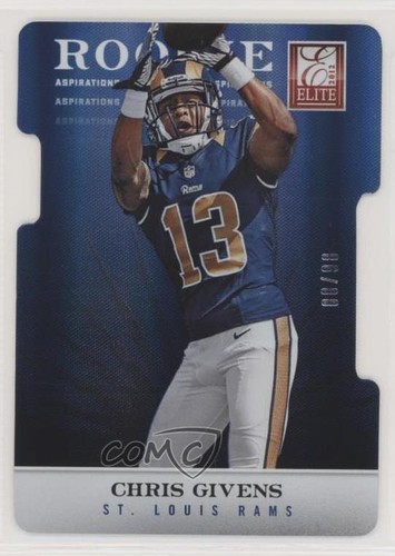 2012 Elite - Rookie Chris Givens #139 Aspirations Die-Cut /98 (RC) for ...